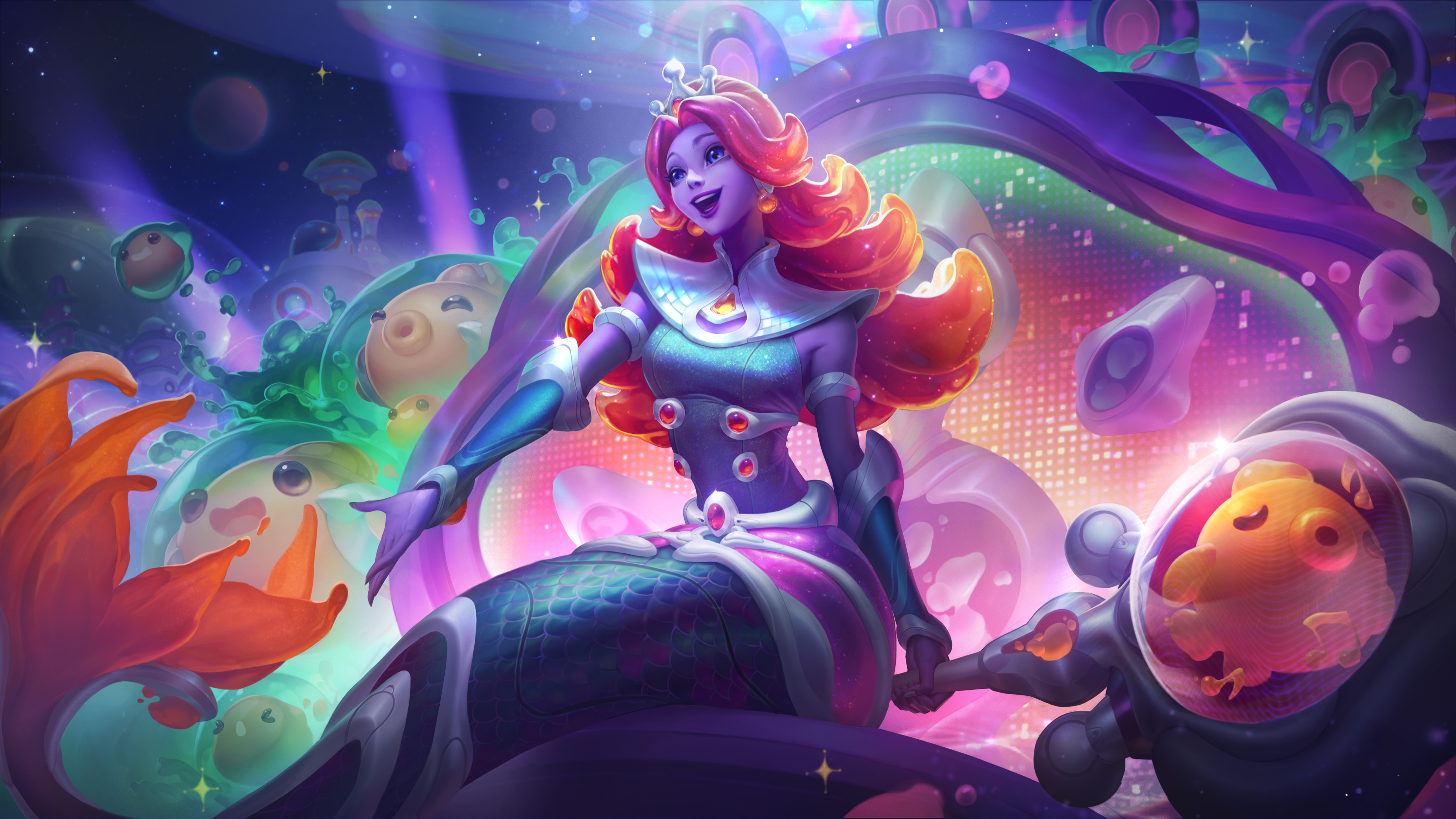 PBE LoL 12.22 : les nouveaux skins sur le thème Space Groove